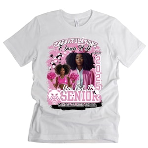 2025 Graduation Shirt | Set of 4 Editable Canva Templates | Senior ...