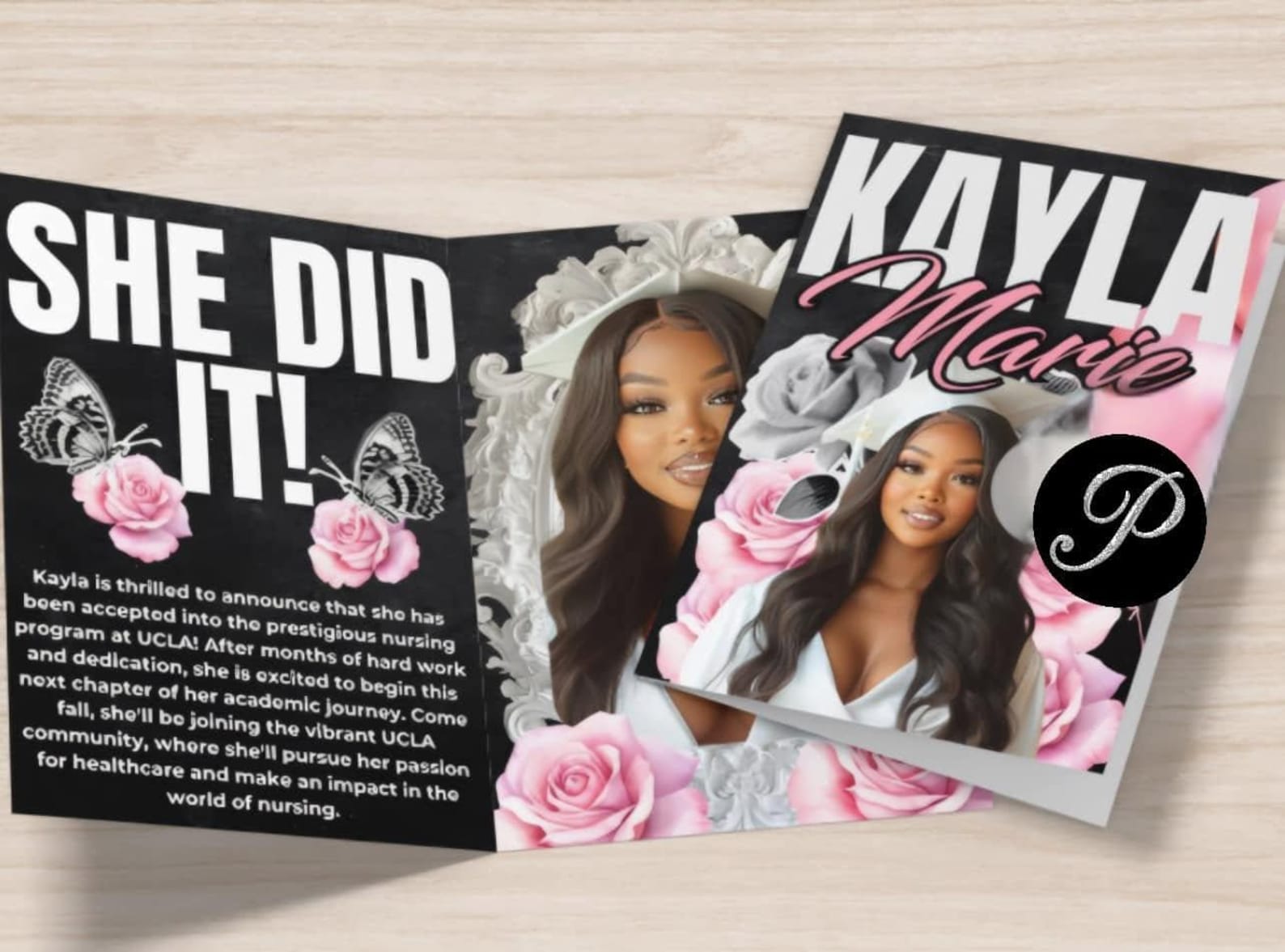 2025 Graduation Booklet | Editable Canva Templates | Senior Keepsake ...