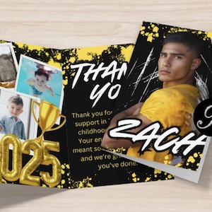 2025 Graduation Booklet | Editable Canva Templates | Senior Keepsake ...