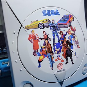 Dreamcast Characters Theme Printed Shell (console Shell) - Etsy