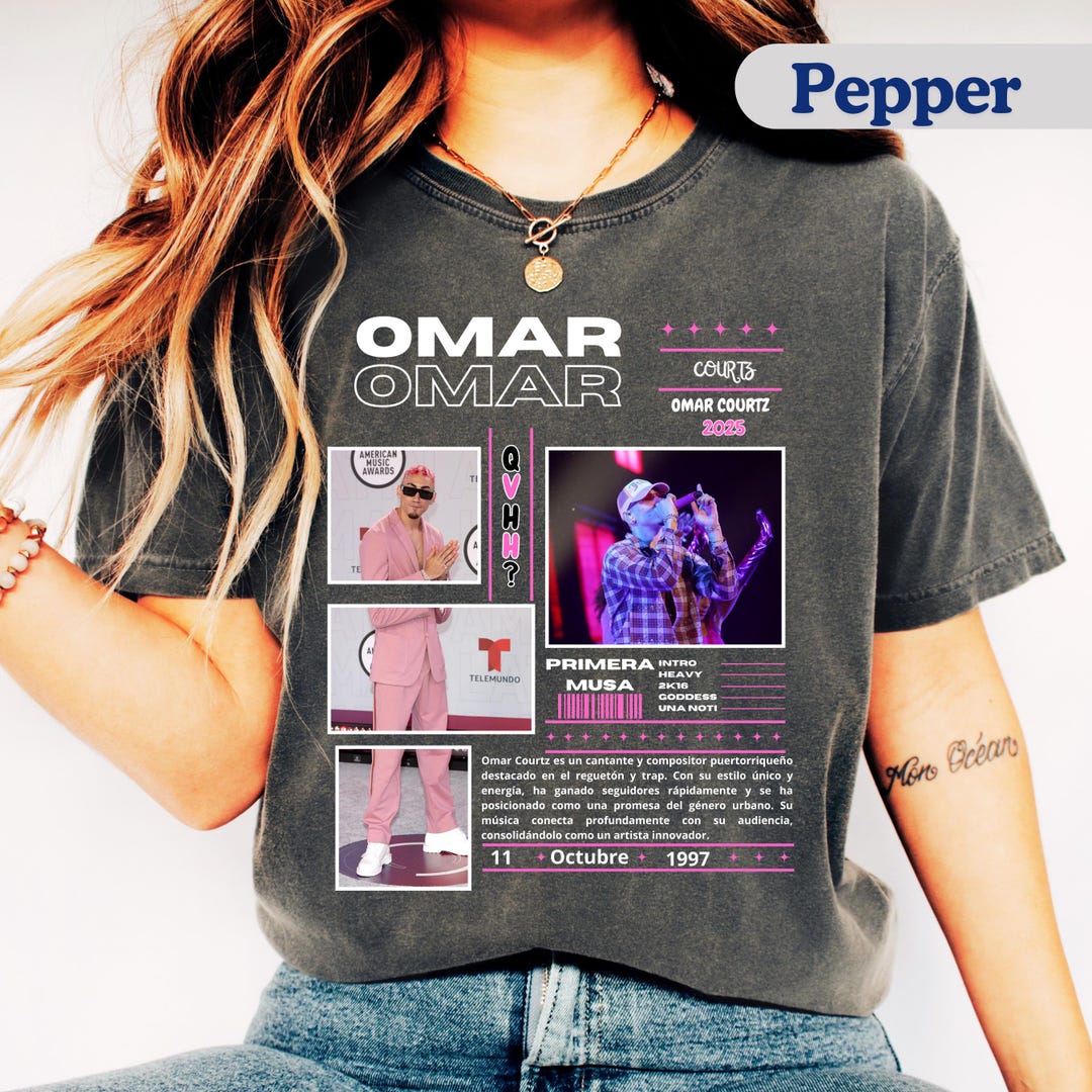 Omar Courtz Shirt, Omar Courtz Graphic Tee, Omar Courtz Album Shirt, Omar Courtz Fan Gift, Omar ...