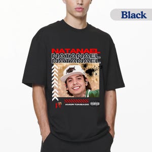 Natanael Cano Shirt, Natanael Cano Fans Graphic Tee, Mexican Corridos ...