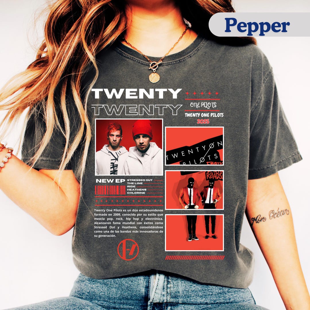 Twenty One Pilots T-shirt, Twenty One Pilots Album Tee, Vintage Music ...