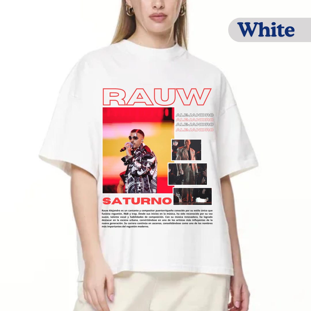 Rauw Alejandro Shirt, Rauw Graphic Tee, Rauw Album Shirt, Rauw Fan Gift ...