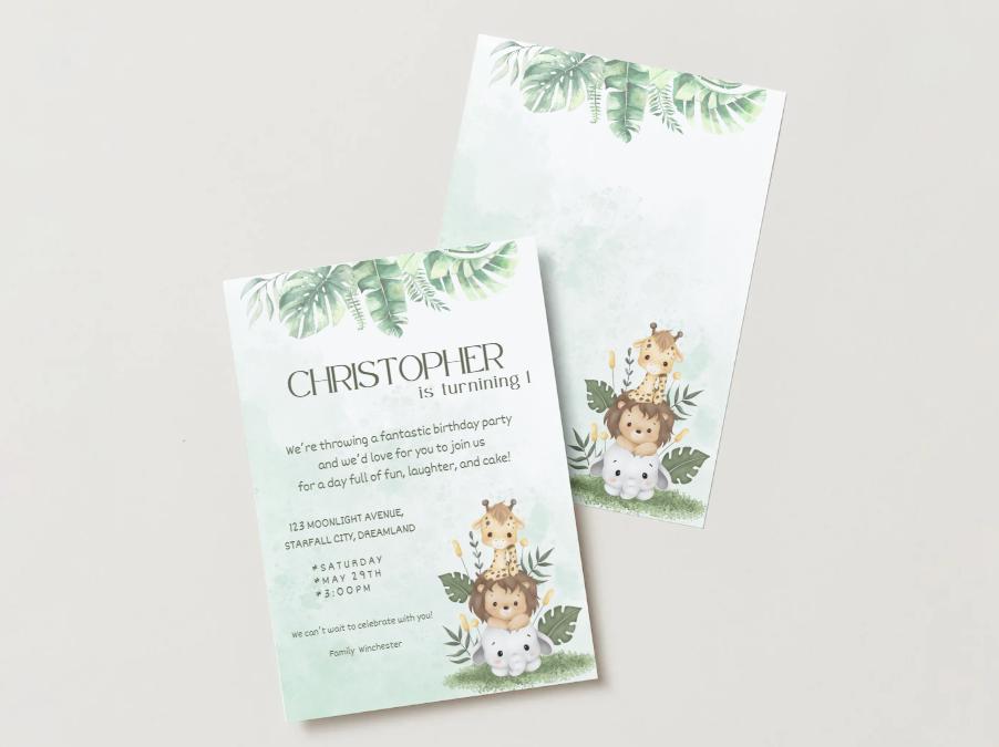 Printable | Colorful & Playful Birthday Invites – Get the Party Started ...