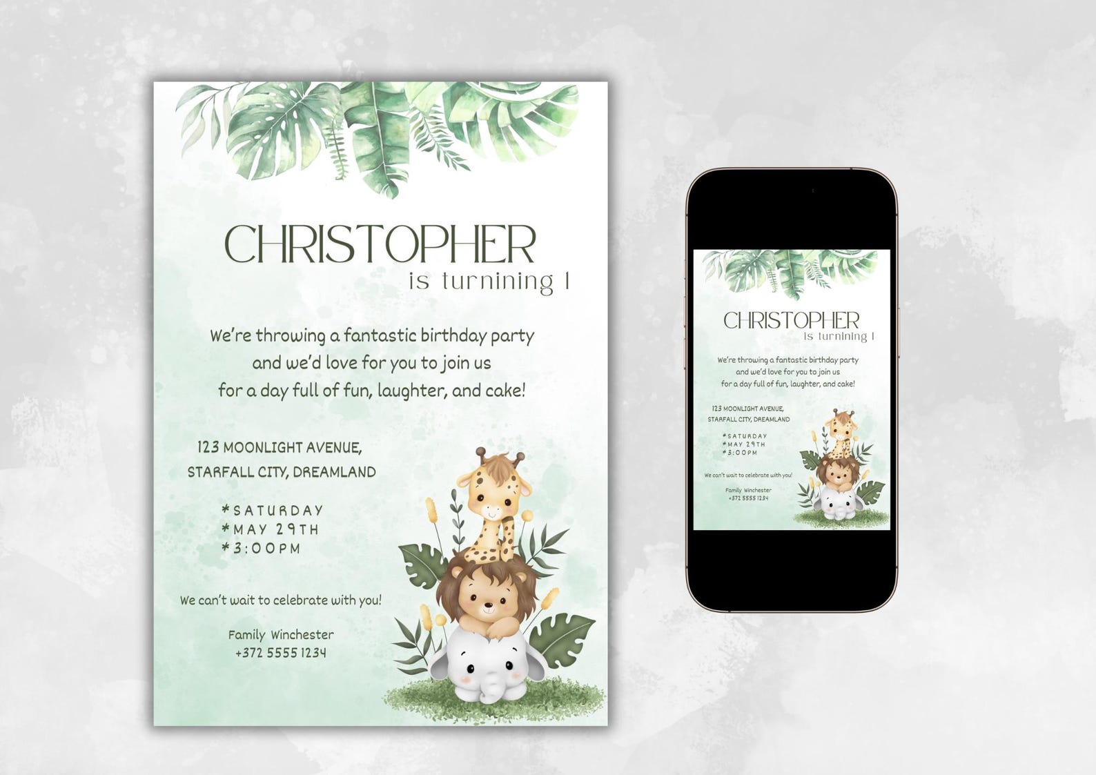 Printable | Colorful & Playful Birthday Invites – Get the Party Started ...
