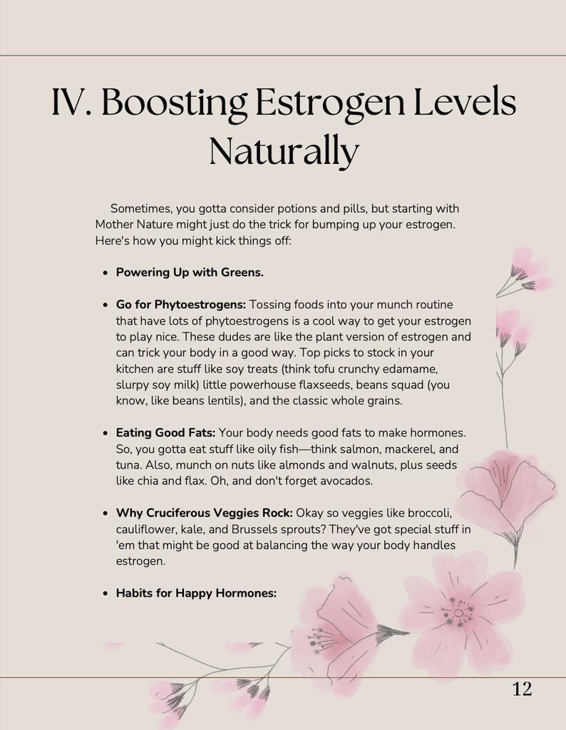 Glow Within: A Natural Guide to Boost Estrogen Naturally | Hormone ...