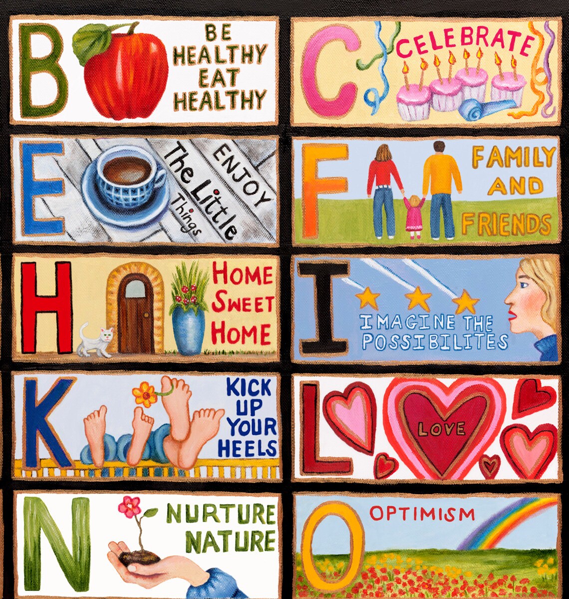 The Abc's of Living - Etsy