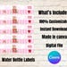 Strawberry Shortcake Water Bottle Labels - Etsy