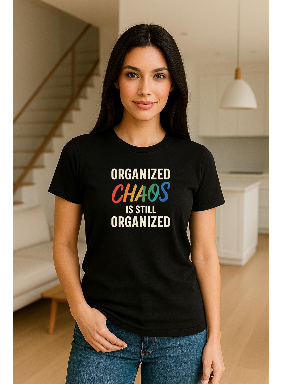 Organized Chaos is Still Organized Shirt Funny ADHD Mental Health ...