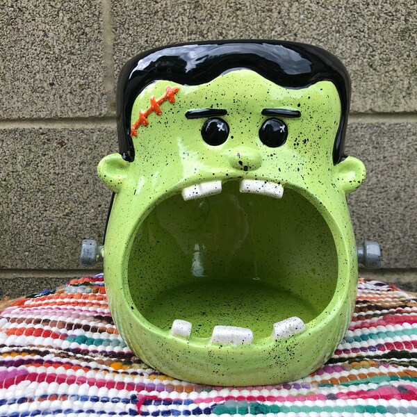 Ceramic Halloween Candy Bowl - Etsy