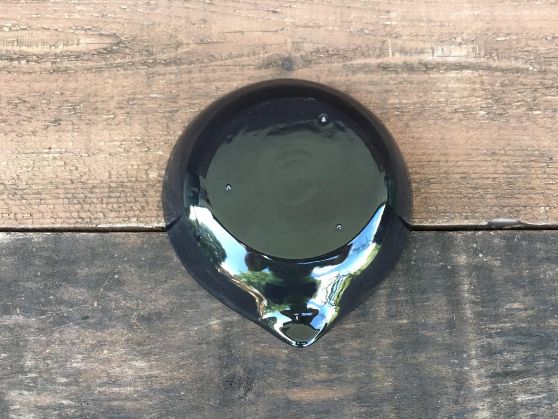 Gray Ombre Ceramic Spoon Rest Colorful Gradient Design - Etsy