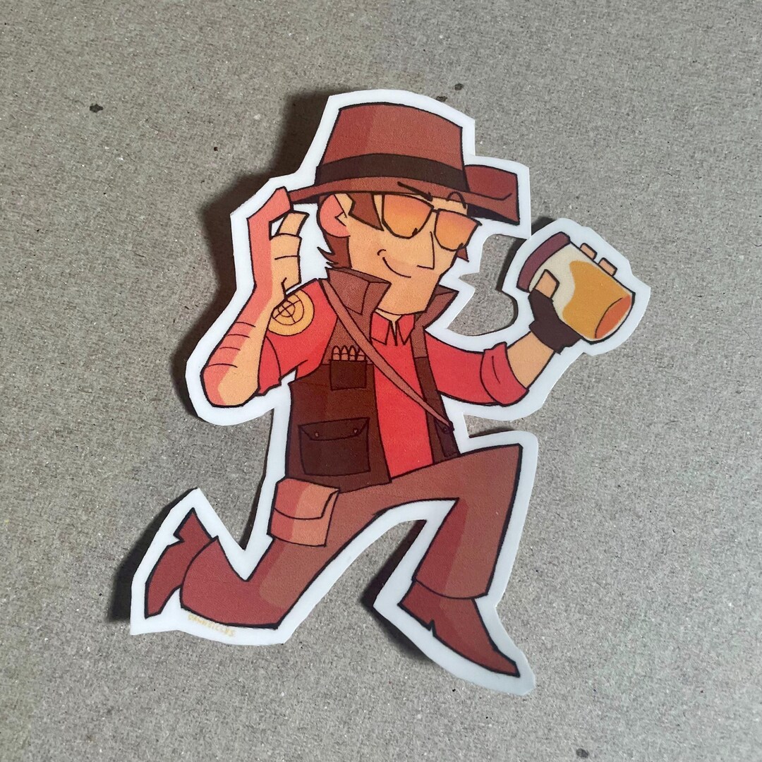 TF2 - Sniper Sticker - Etsy