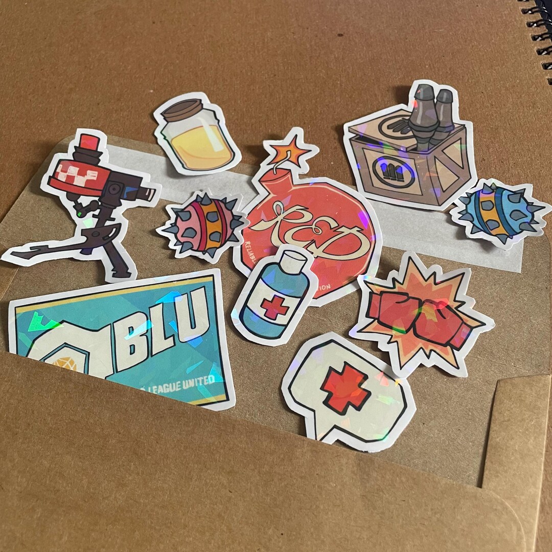 TF2 - Props Sticker Pack - Etsy