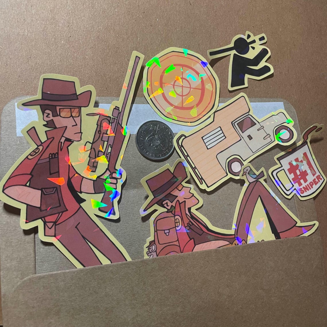 TF2 - Sniper Sticker Pack - Etsy