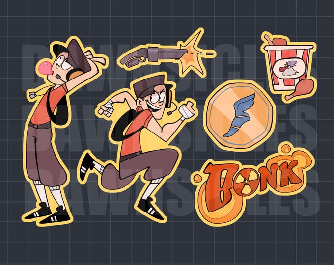 Team Fortress 2 / Sticker Sheet - Etsy Canada