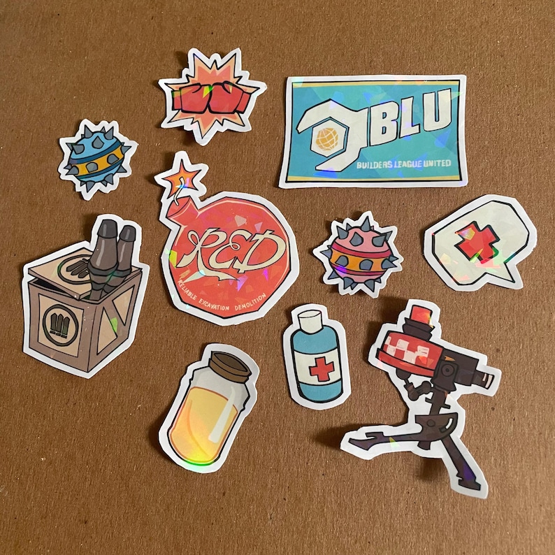 TF2 - Props Sticker Pack - Etsy
