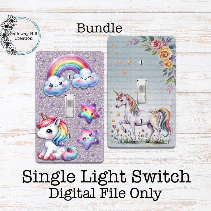 Unicorn Light Switch - Etsy