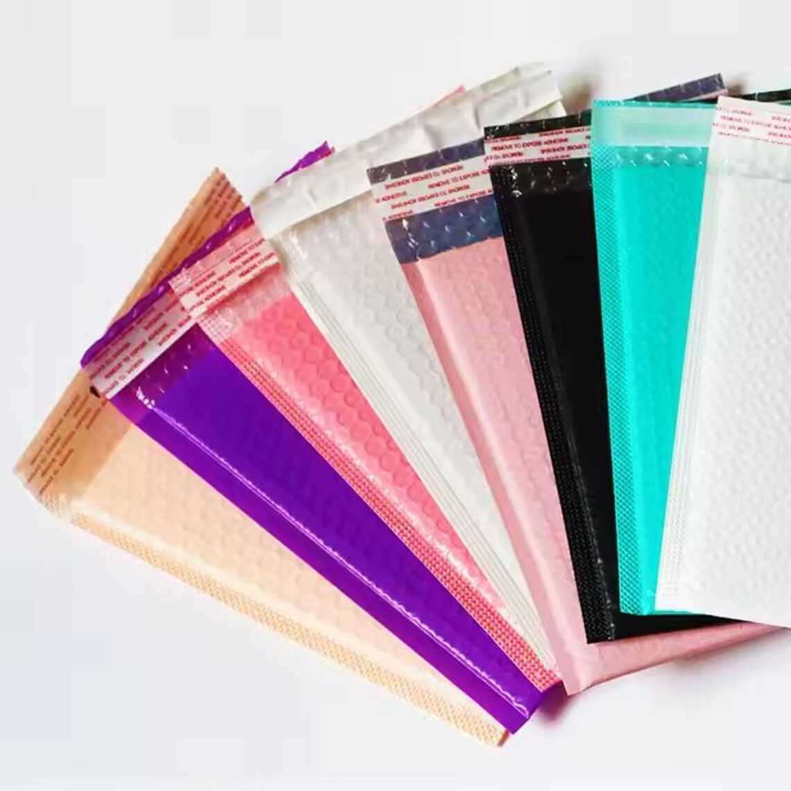 100 Pack Bubble Mailers 4.3x5.1" Envelopes Usable Size 4x5" Thick ...
