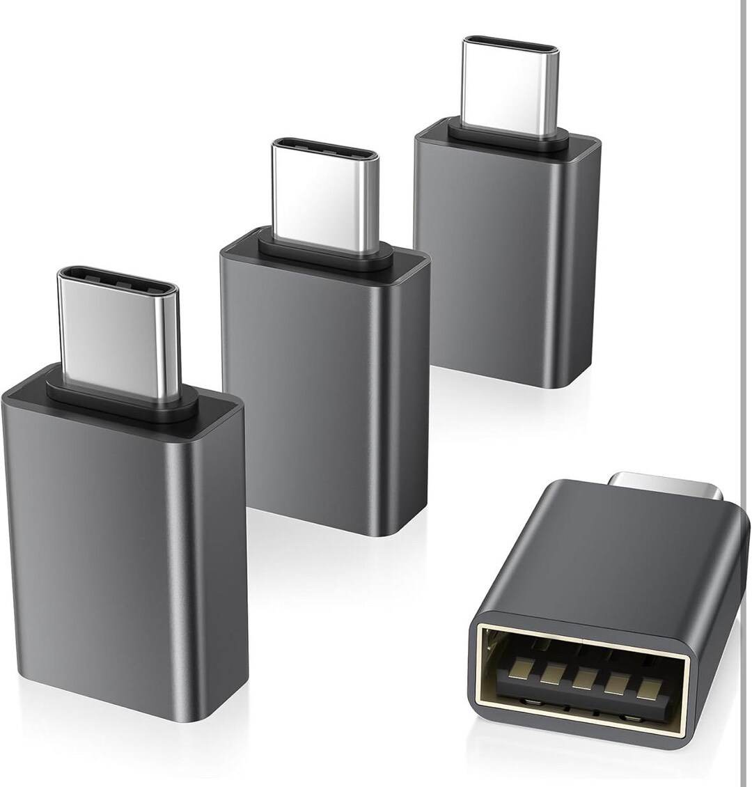 4 Pc USB C to Usb Adapter 4 in Pack,usb C Male to USB 3.0 Female ...