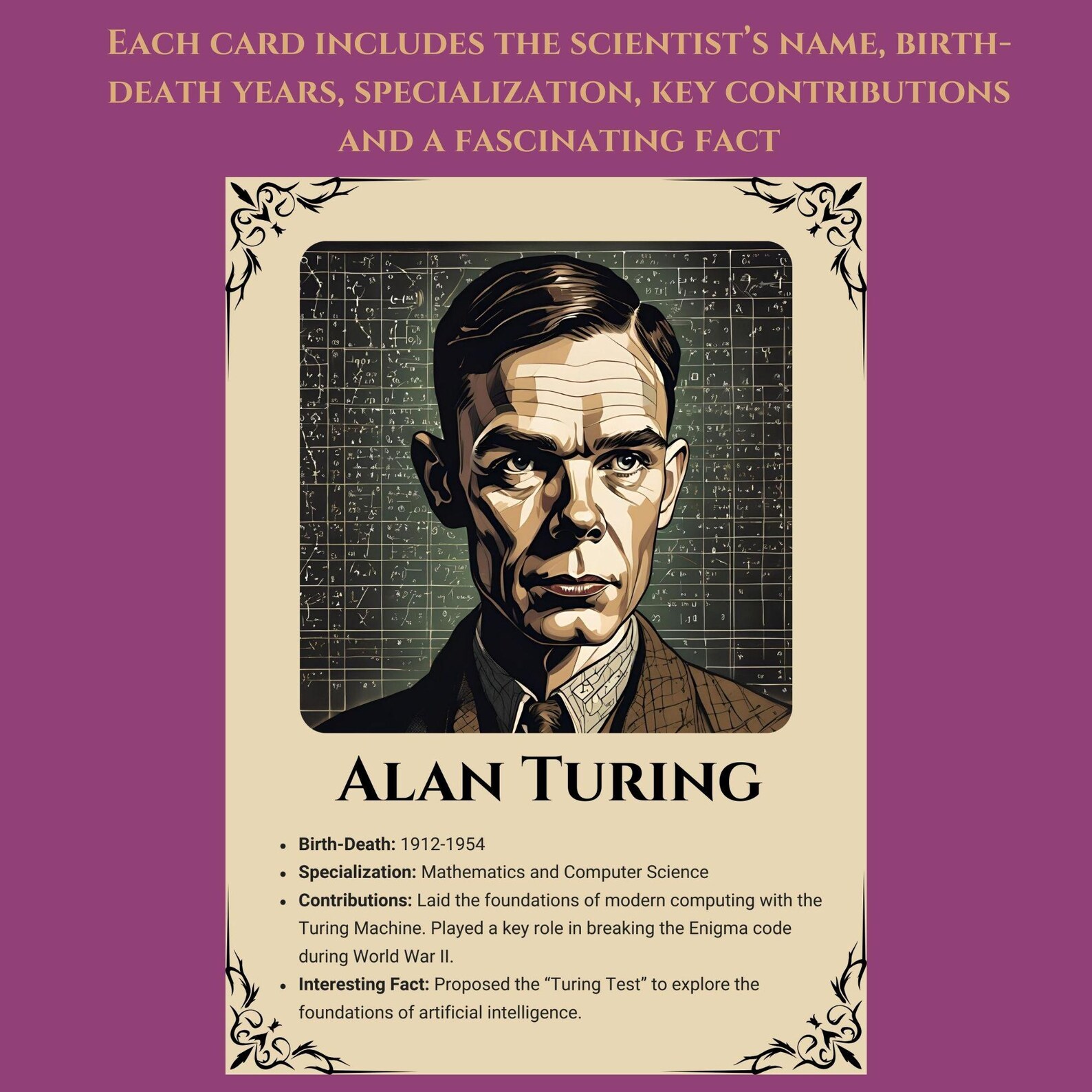 Printable Scientist Flash Cards | 15 Famous Scientists | Educational ...