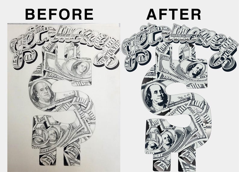 Custom Vector Art Tracing Service, Logo Vectorization & Image Redraw ...