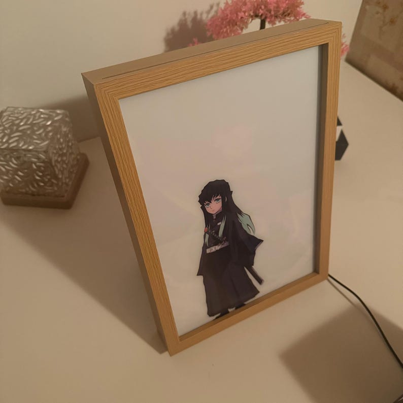 Light Frame Muichiro Tokito - Demon Slayer / Anime Poster - Etsy Australia