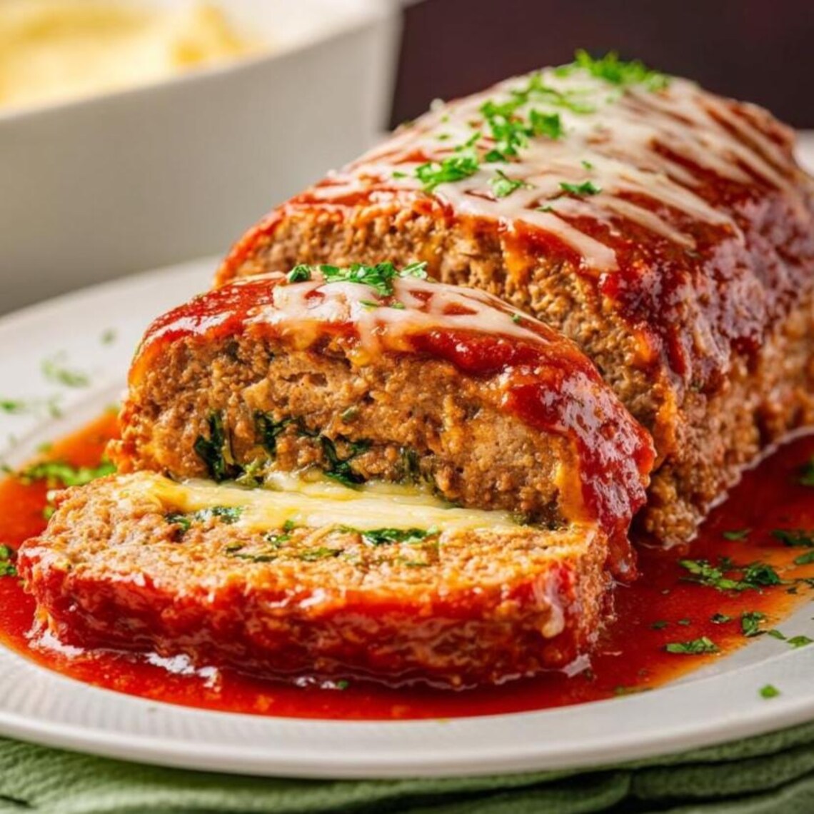 BEST RECIPE for Stuffed Italian Meatloaf Cooktune Easy Recipe, Dinner ...