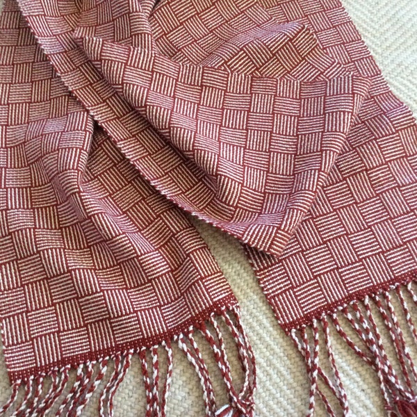 Hand Woven Scarf - Etsy