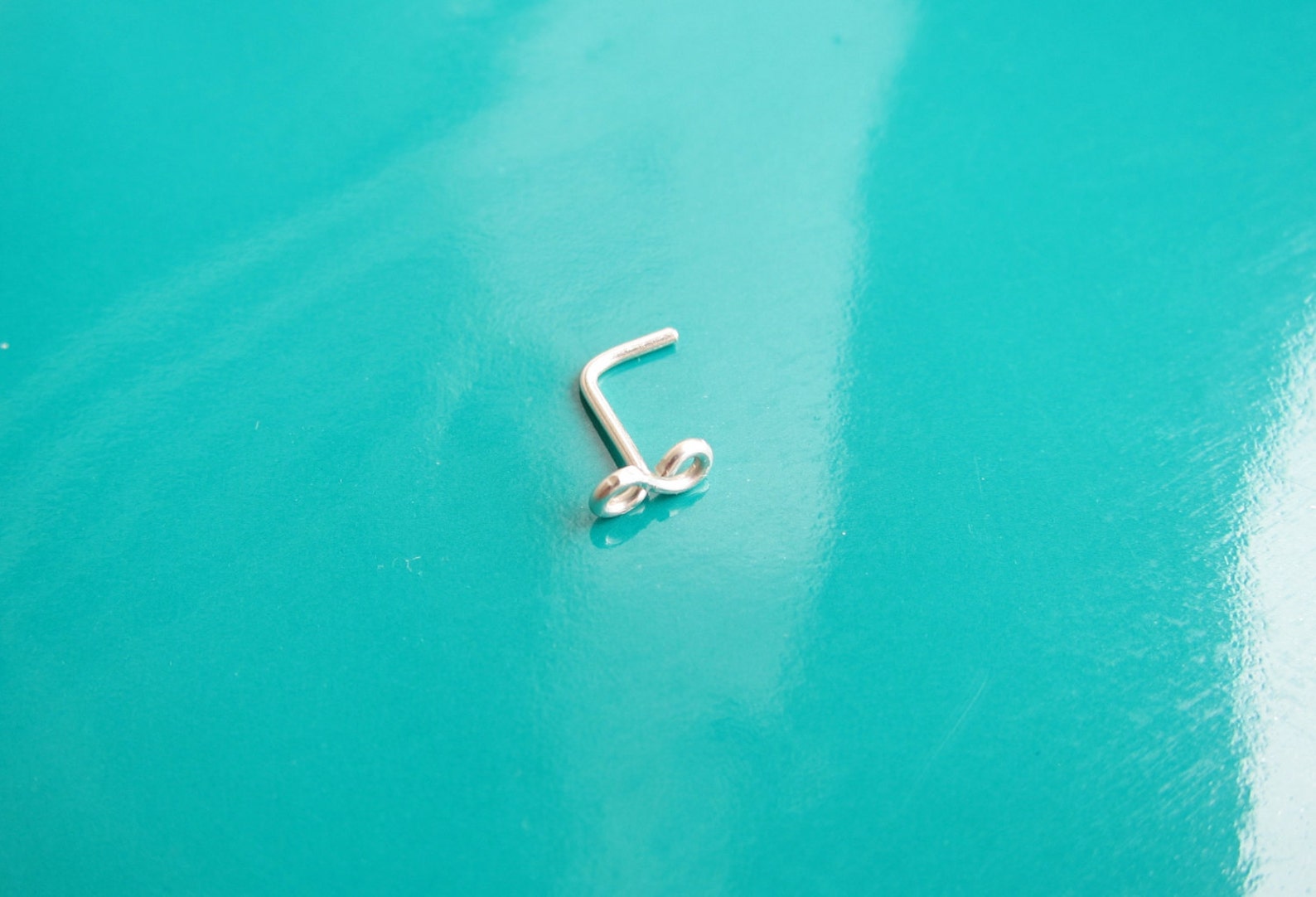 Tiny Infinity Piercing Nose Ring-infinity Nose Ring-piercing - Etsy