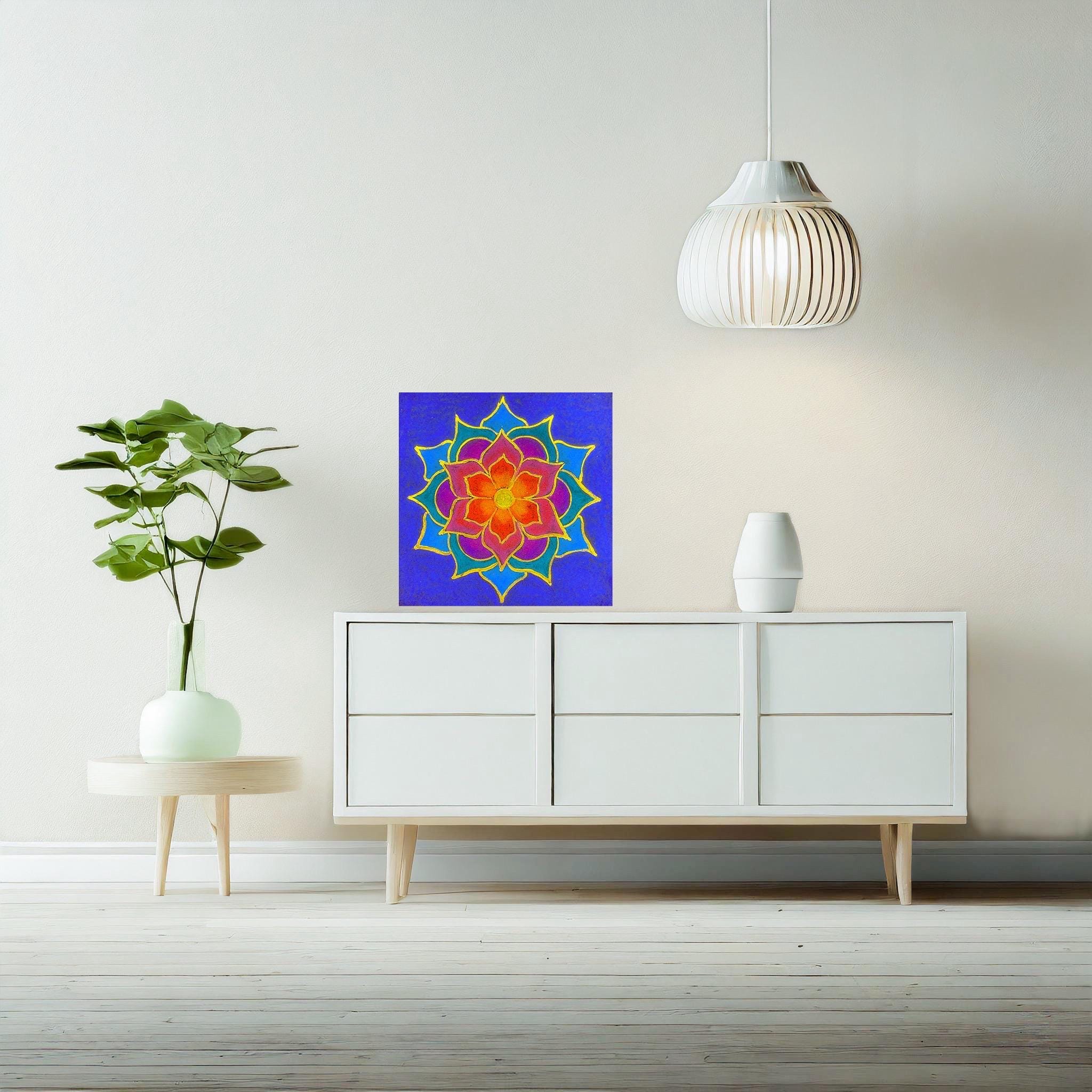 Mandala Energy Printable Art. Sacred Geometry. - Etsy