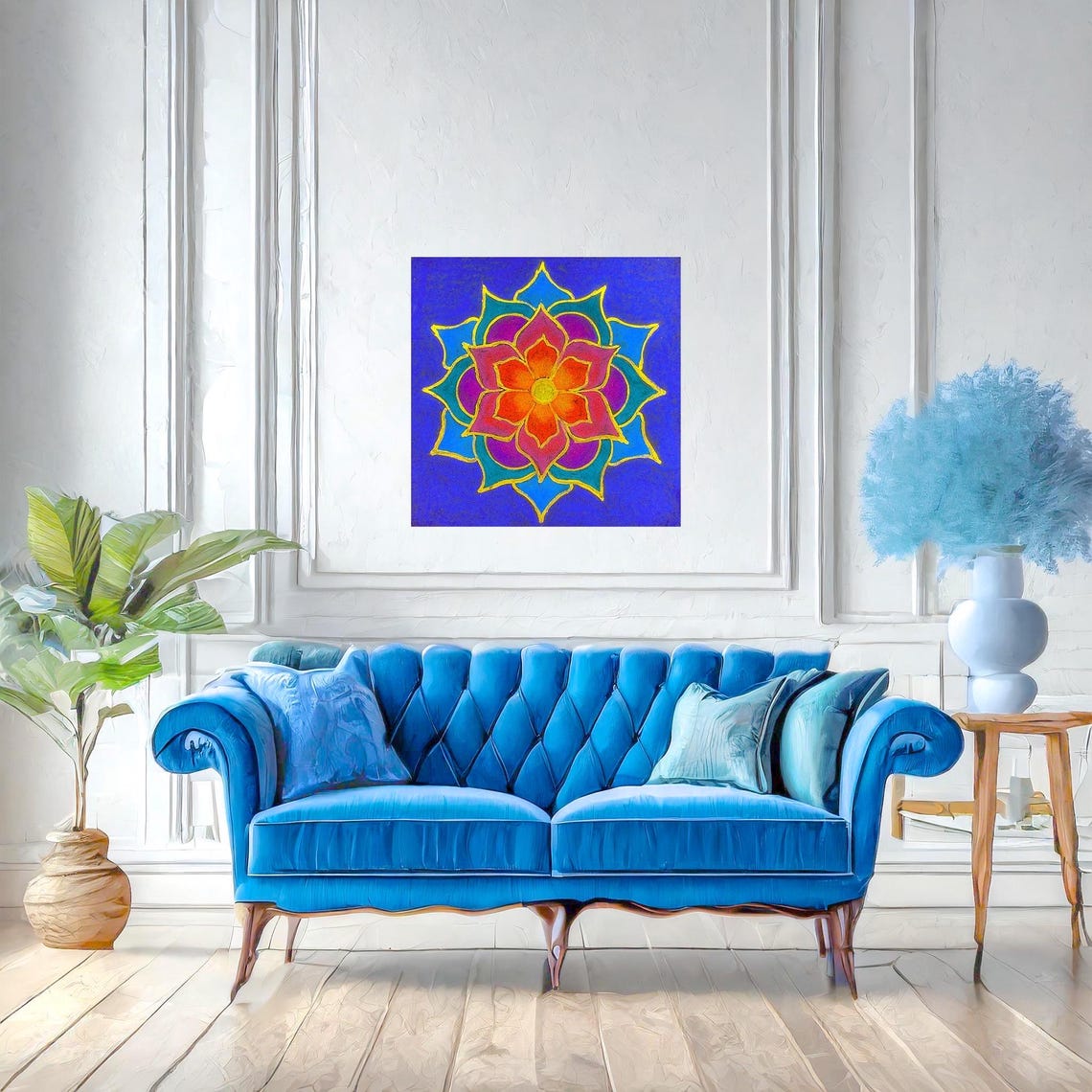 Mandala Energy Printable Art. Sacred Geometry. - Etsy