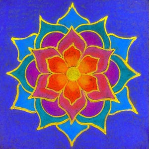 Mandala Energy Printable Art. Sacred Geometry. - Etsy