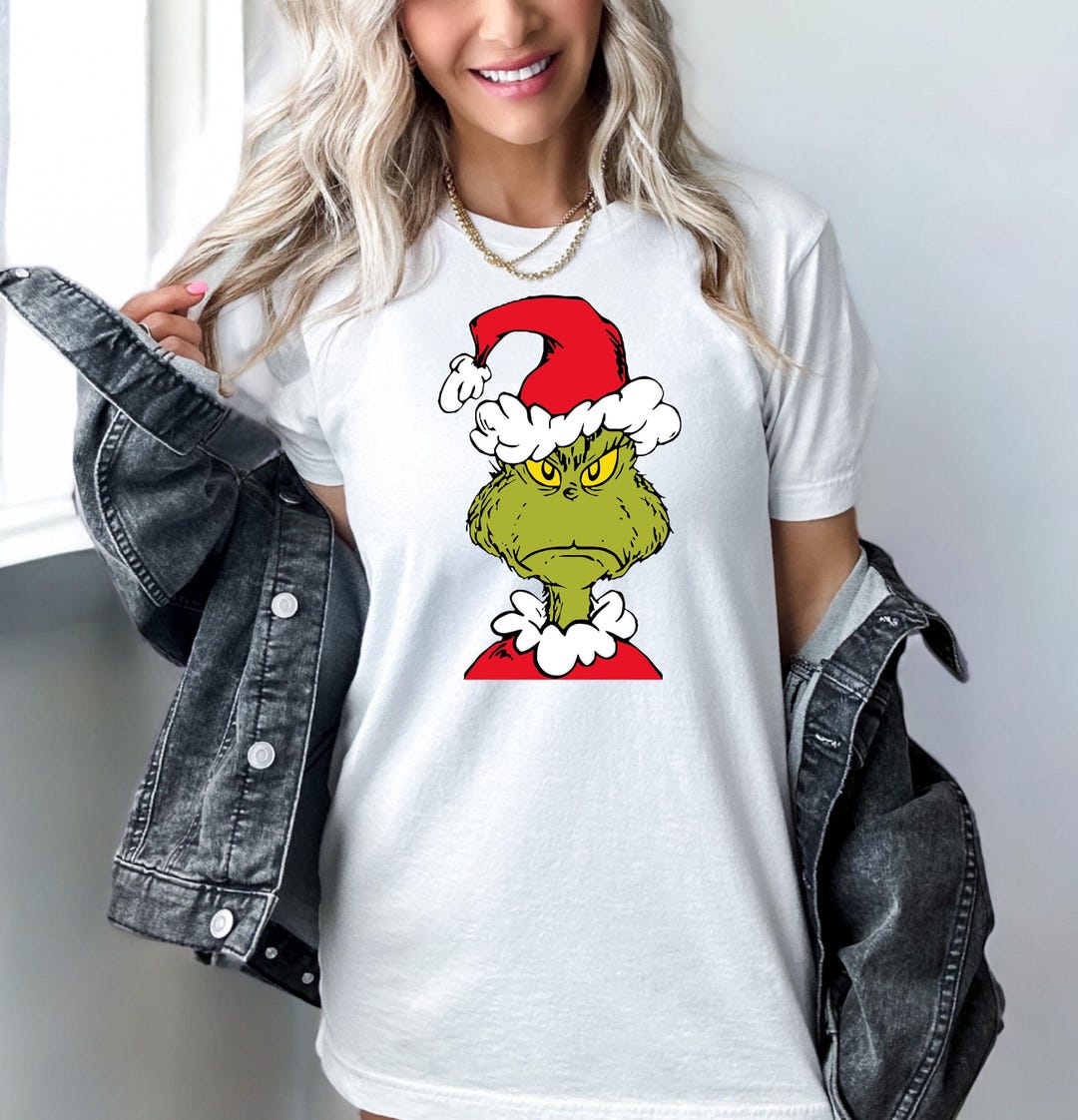 Santa Grinch Shirt, Grinchmas Shirt, Christmas Grinch Tee, Happy New ...