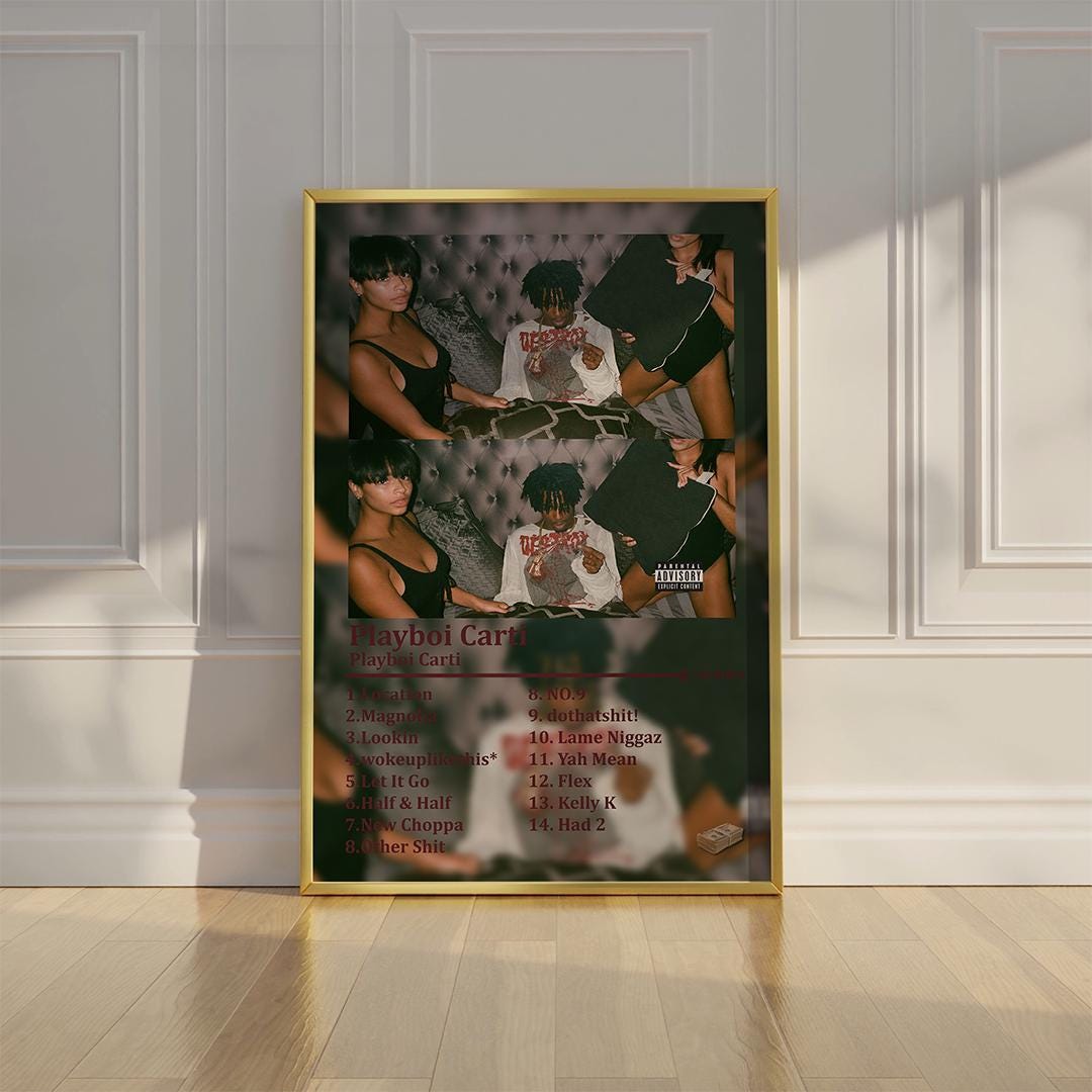 Playboi Carti Poster | Album Cover | Playboi Carti Art | Album Cover ...