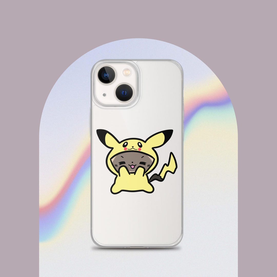 Aquaria the Ragdoll Pikachu Onesie iPhone Case – Cute Pokémon Cat ...