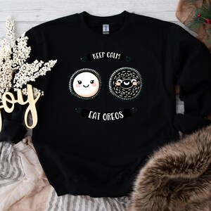 Kawaii Oreo T-shirt: Keep Calm, Eat Oreos - Ice Cream Party - Etsy