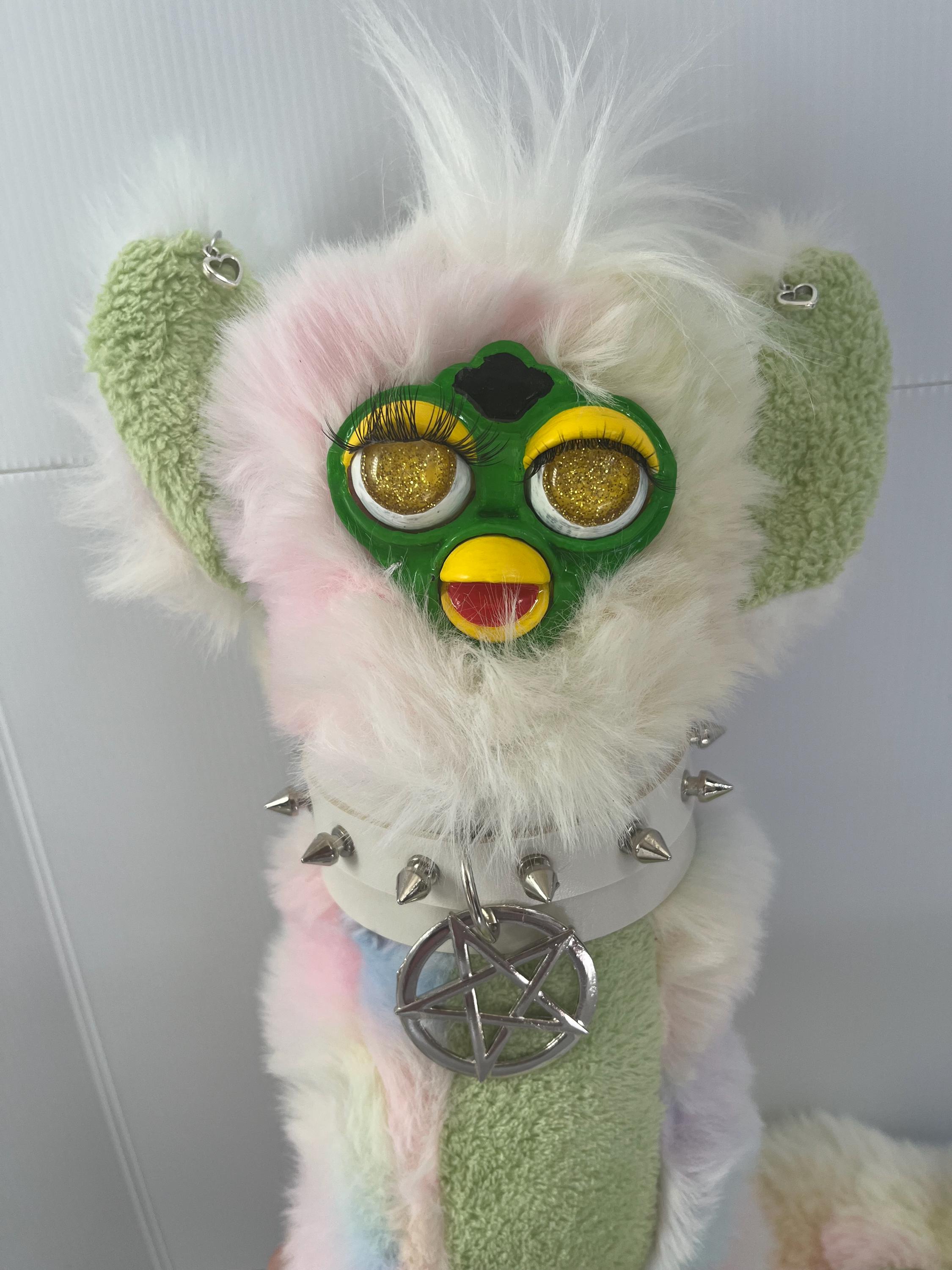 Green Tie Dye Long Furby - Etsy