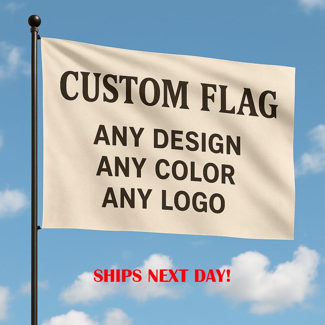 Custom Flags, Boat Flags, Personalized Flag, Rave Flags, Single Sided ...