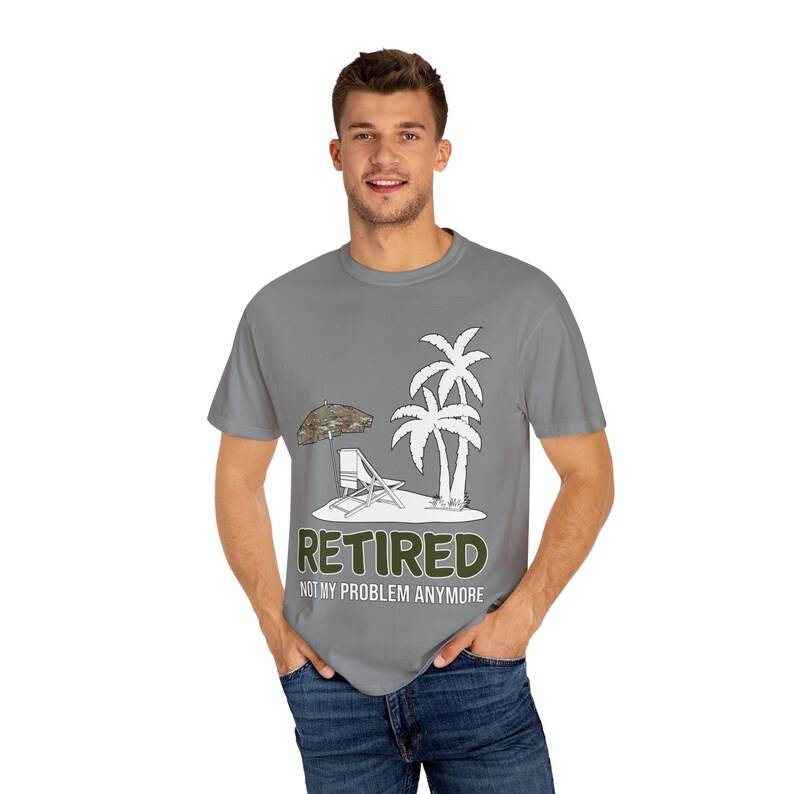 Retired Military OCP Camo T-shirt | Veteran Humor Tee - Etsy