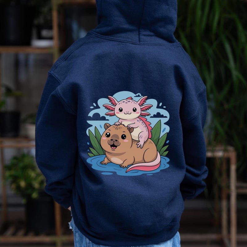 Capybara Youth Hoodies - Etsy