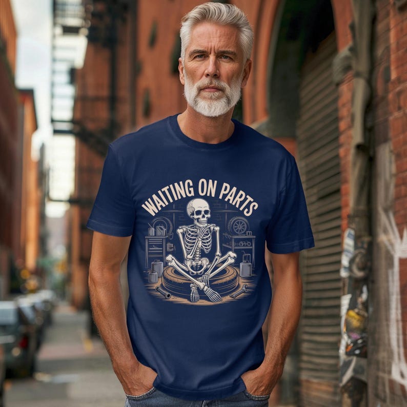 Waiting on Parts Shirt | Mechanic Humor T-shirt, Car Repair Tee, Funny ...