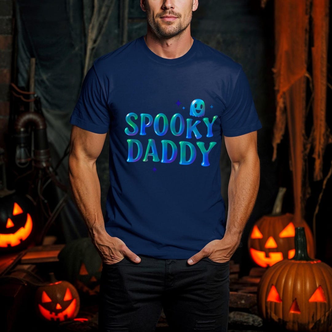Spooky Daddy Halloween Shirt| Funny Men’s Comfort Colors Tee| Spooky ...