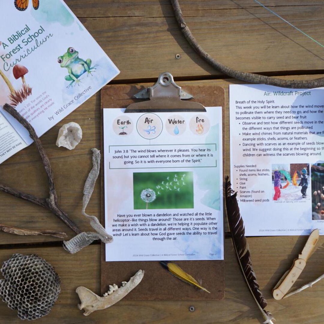 A Biblical Forest School Curriculum - Etsy