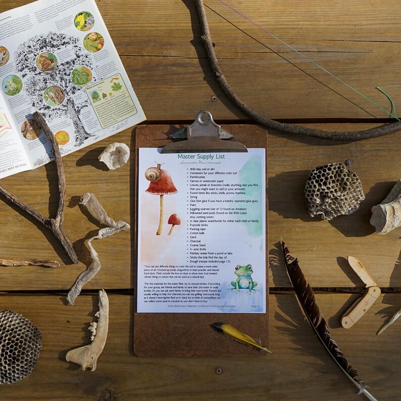 A Biblical Forest School Curriculum - Etsy