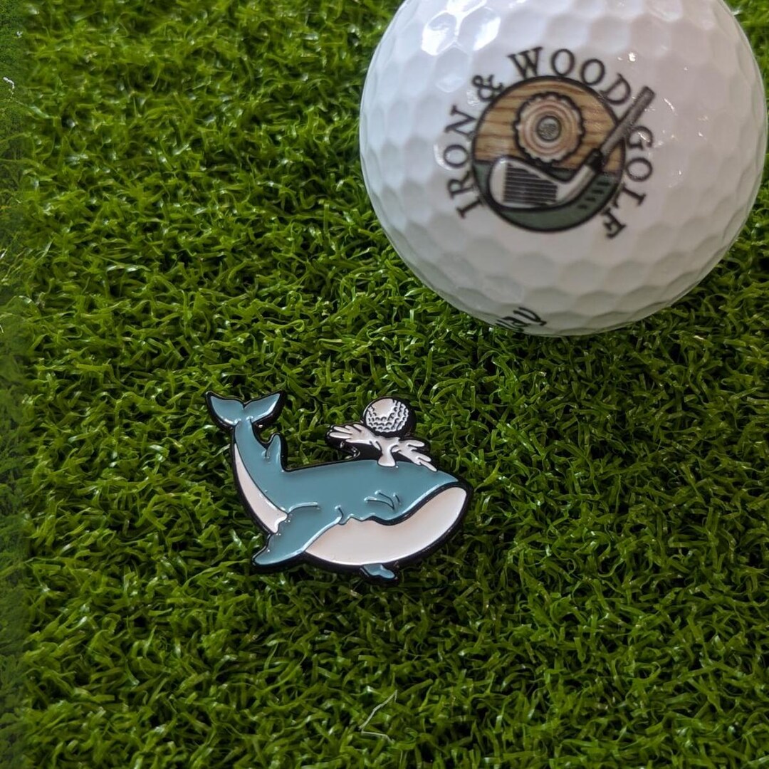 Whale of a Shot | Ball Marker for Men and Women | Magnetic | Humorous ...