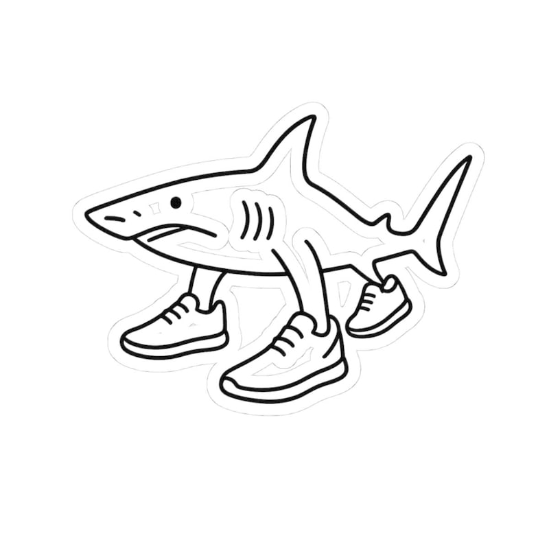 Tralalero Tralala Sticker - Etsy