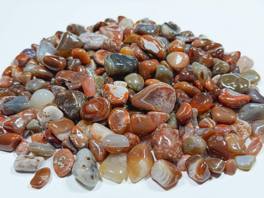 Lake Superior Agates (tumbled/polished) 1 Lb (16oz) Handpicked by Our ...