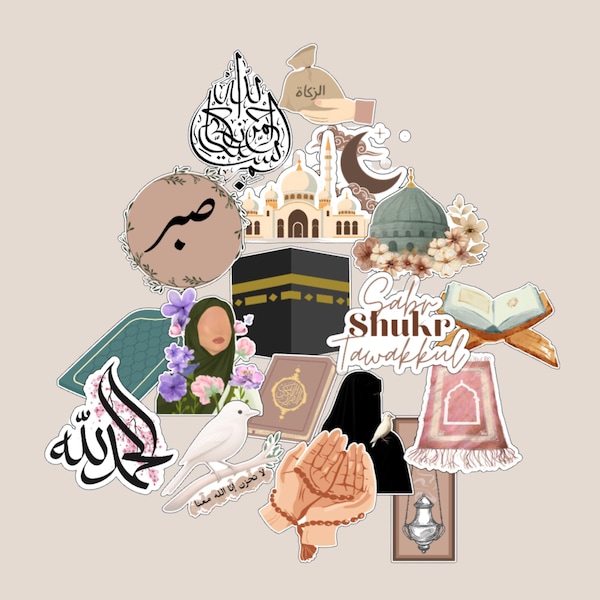 Islamic Stickers - Etsy