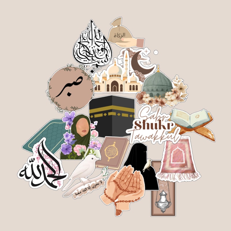 Islamic Stickers - Etsy